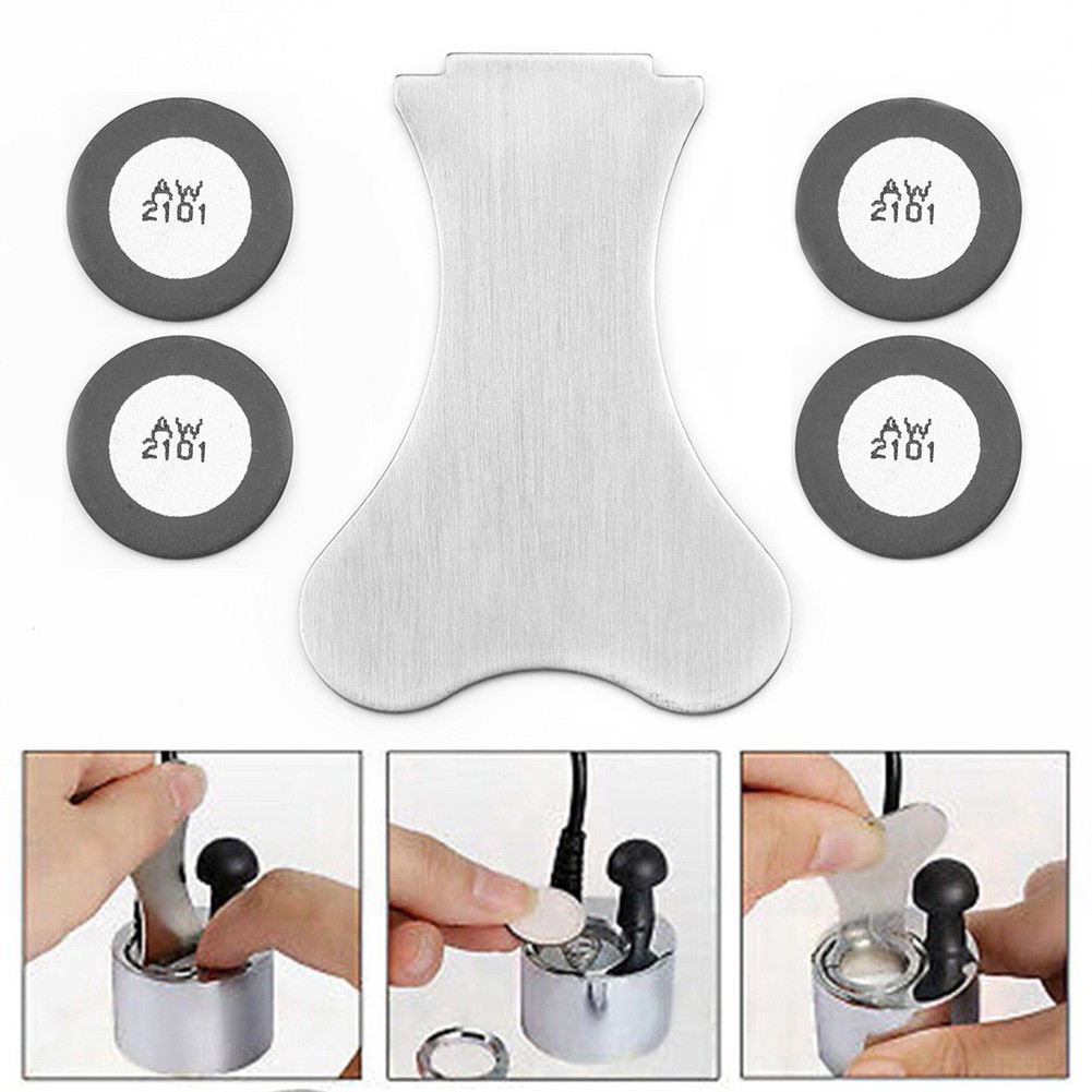 4 X Glass Disk Transducer Discs For Opti-Myst Electric Fire Heater 20Mm ...