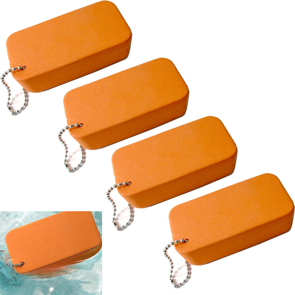 4 X Keychain Floater Foam Floating Keyring Waterproof Key Chain Boating ...