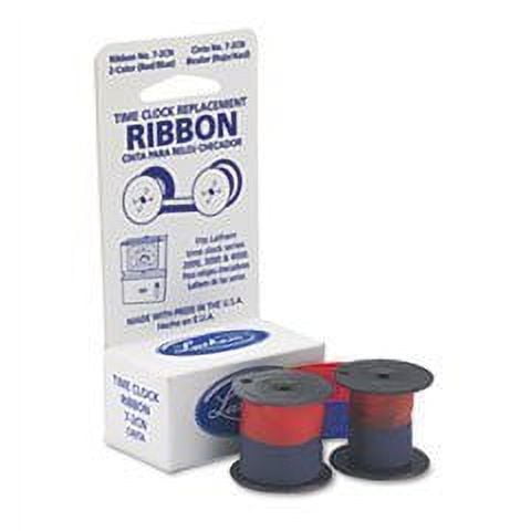 4 X Lathem Time Recorder 2-Color Replacement Ribbon For 2121/4001 ...