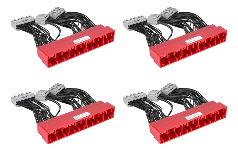4 X Obd Conversion Ecu Harness, For Civic Acura Obd2a A - Walmart.com