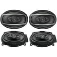 4 X Pioneer TS-A6960F 6" x 9" Inch 3-Way TS Series Coaxial Car Speakers Car Audio Speakers ...