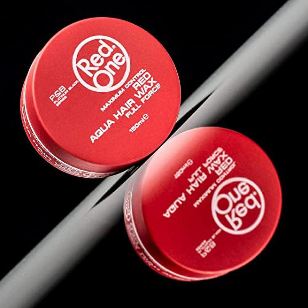TeviRoom Red Aqua Hair Wax, Water-Based, Strong Hold, Shine, 150ml, 4 ...