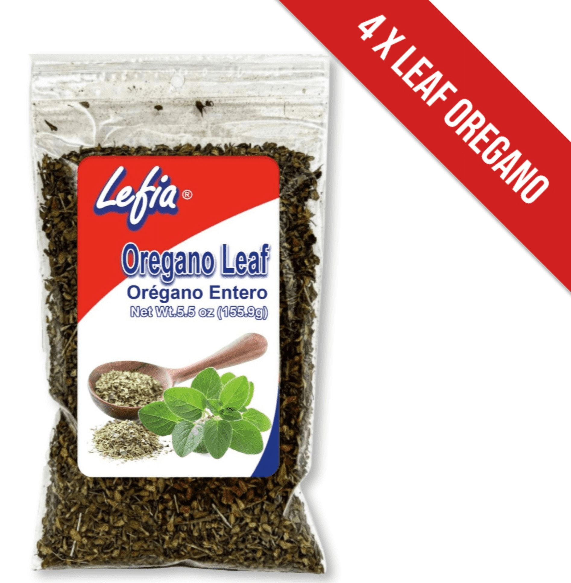 4 X leaf Lefia Oregano 100% Natural From Dominican Republic Dried Oregano DOMINICANO - Walmart.com