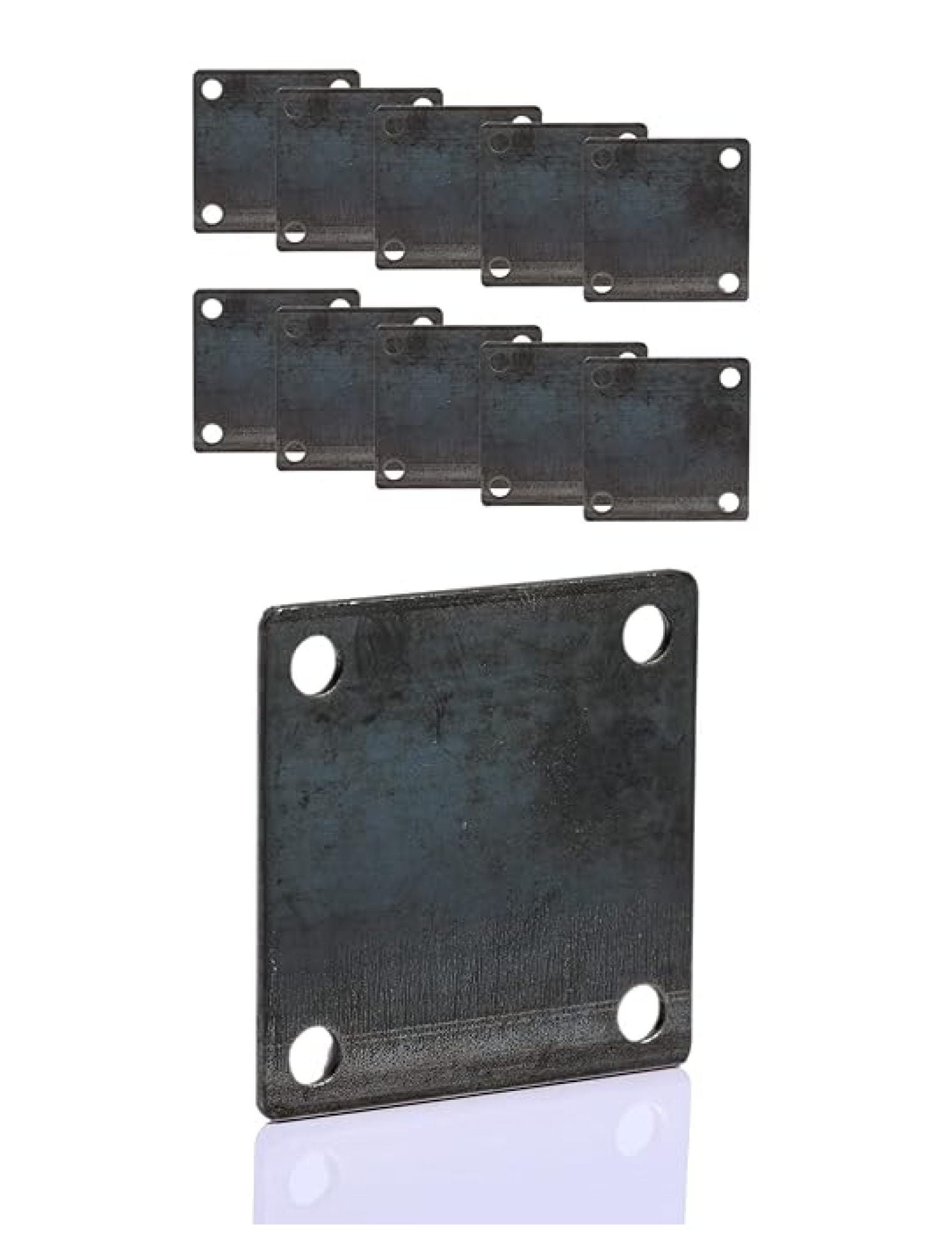 4”X4” Weldable Square Steel Metal Baseplate - A36 Steel Plate - High ...