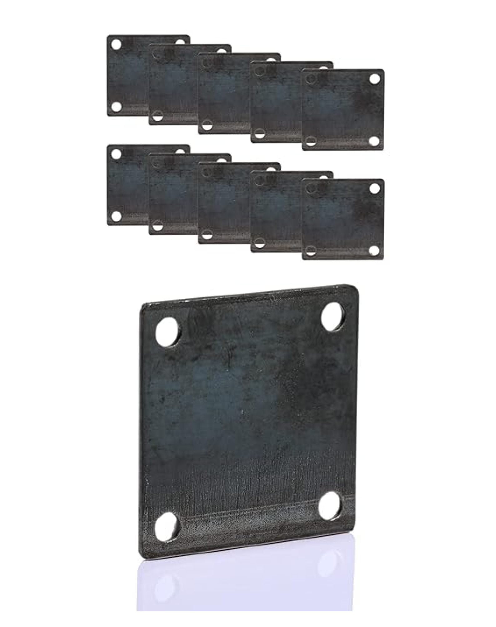 4”X4” Weldable Square Steel Metal Baseplate - A36 Steel Plate - High ...