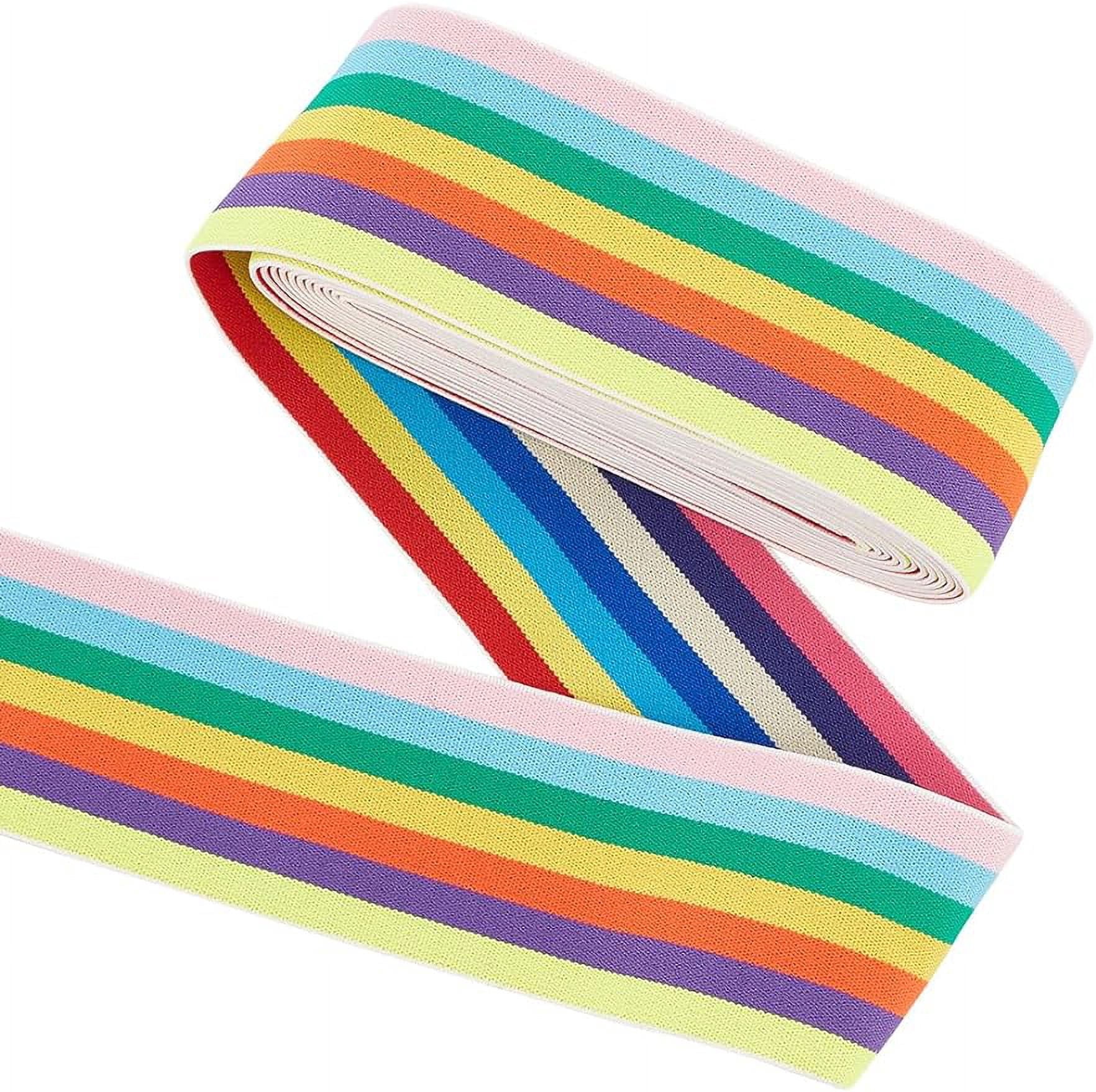 4 Yards Nylon Elastic Band 2inch Wide Sewing Elastic Bands Flat with ...