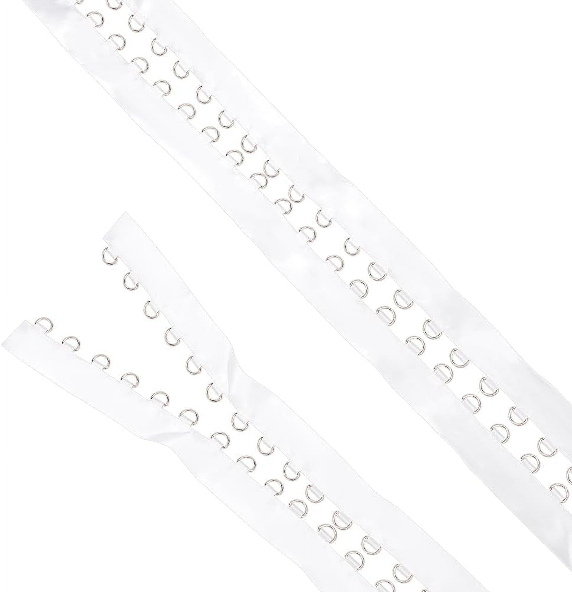 4 Yards White Grommet Trim with D Rings (6x10mm) 0.94" Eyelet Trimming ...
