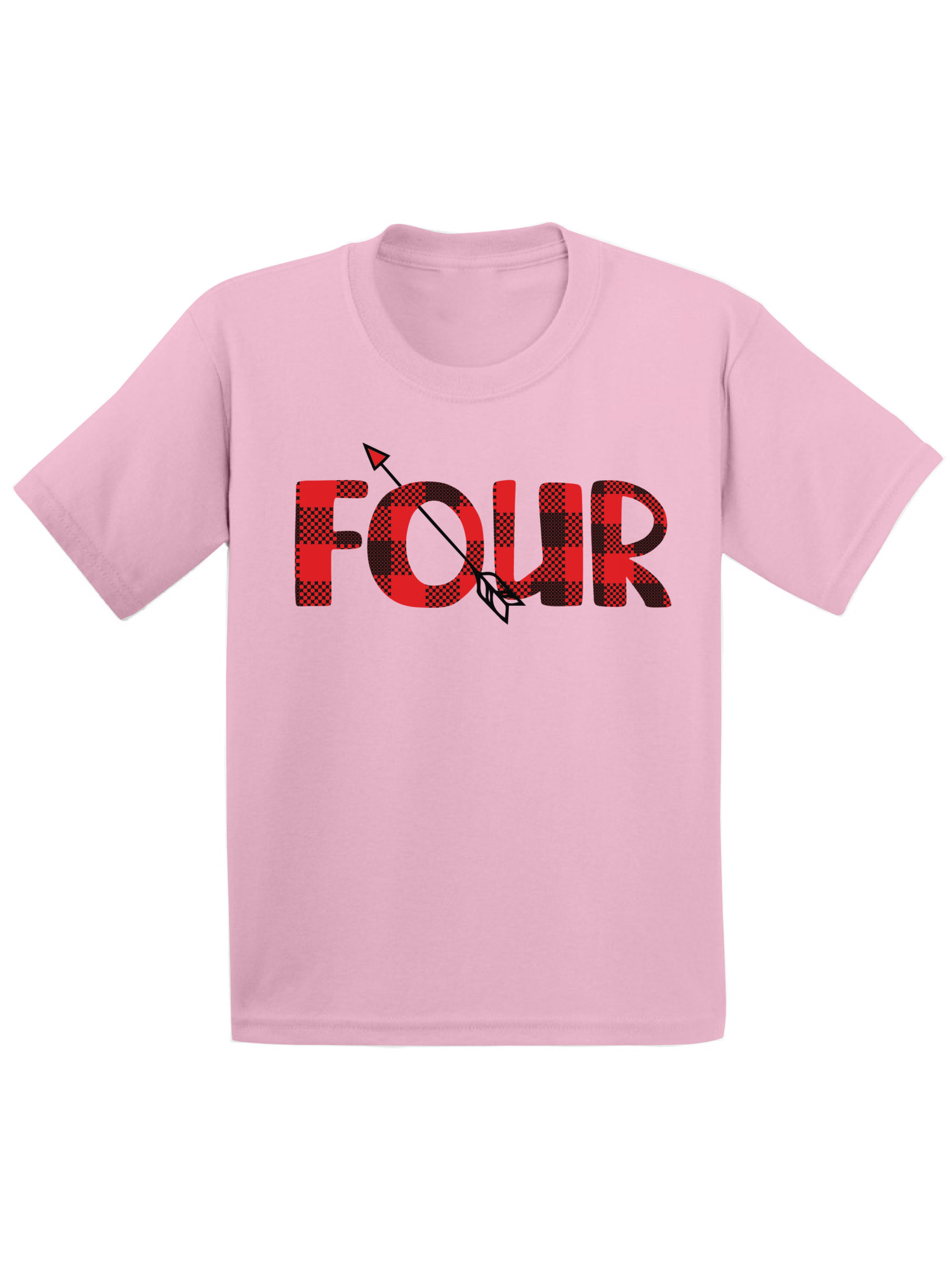 4 Years Old Kids Outfit Red Four 2T Shirts 3T Clothes 4 Years Old Baby ...