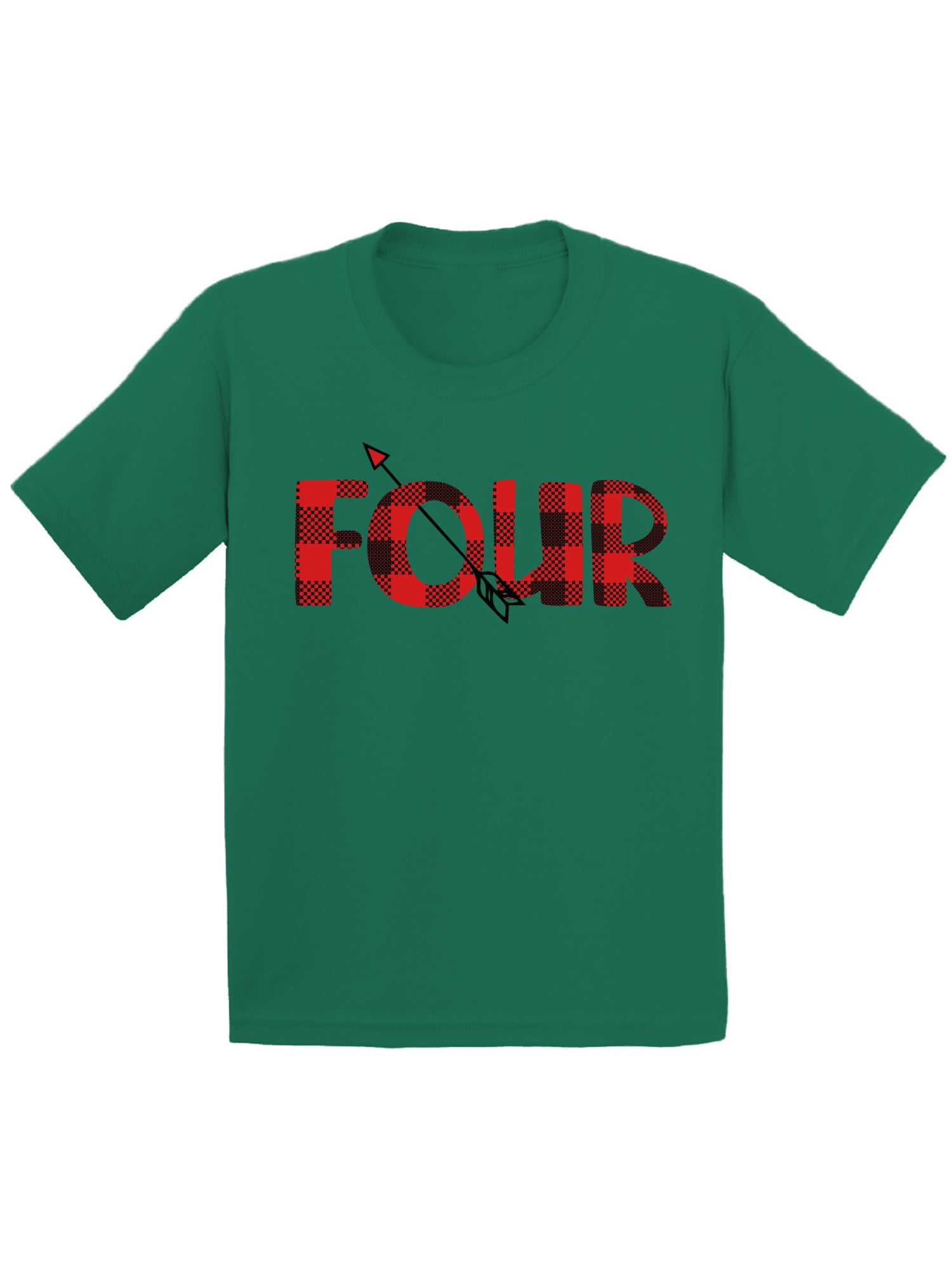 4 Years Old Kids Outfit Red Four 2T Shirts 3T Clothes 4 Years Old Baby ...