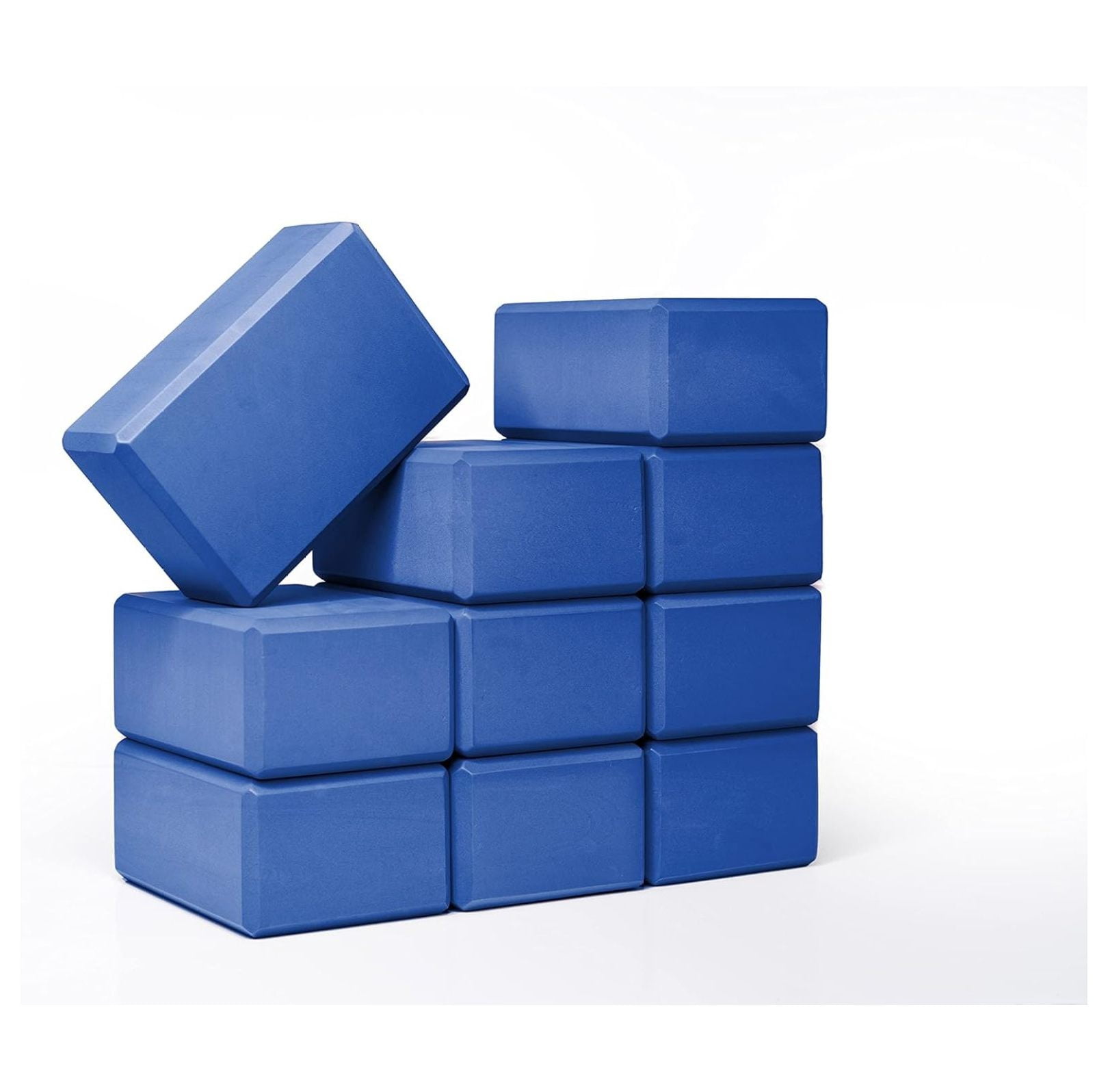 4" Yoga Block, 10 Pack Bulk Foam Yoga Blocks, Firm and Supportive Yoga ...