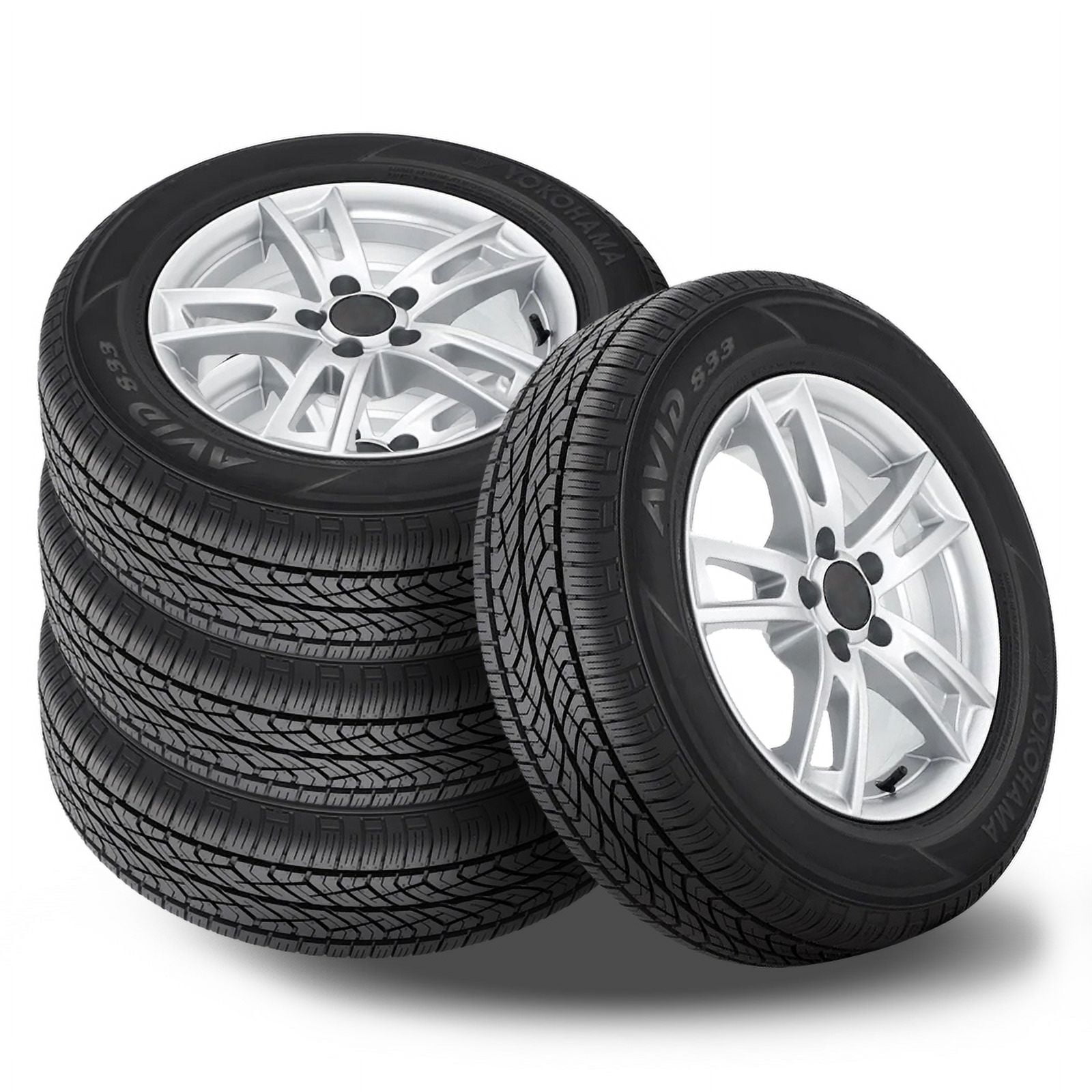 4 Yokohama Avid S33 225/65R17 102T All Season High Performance Tires ...