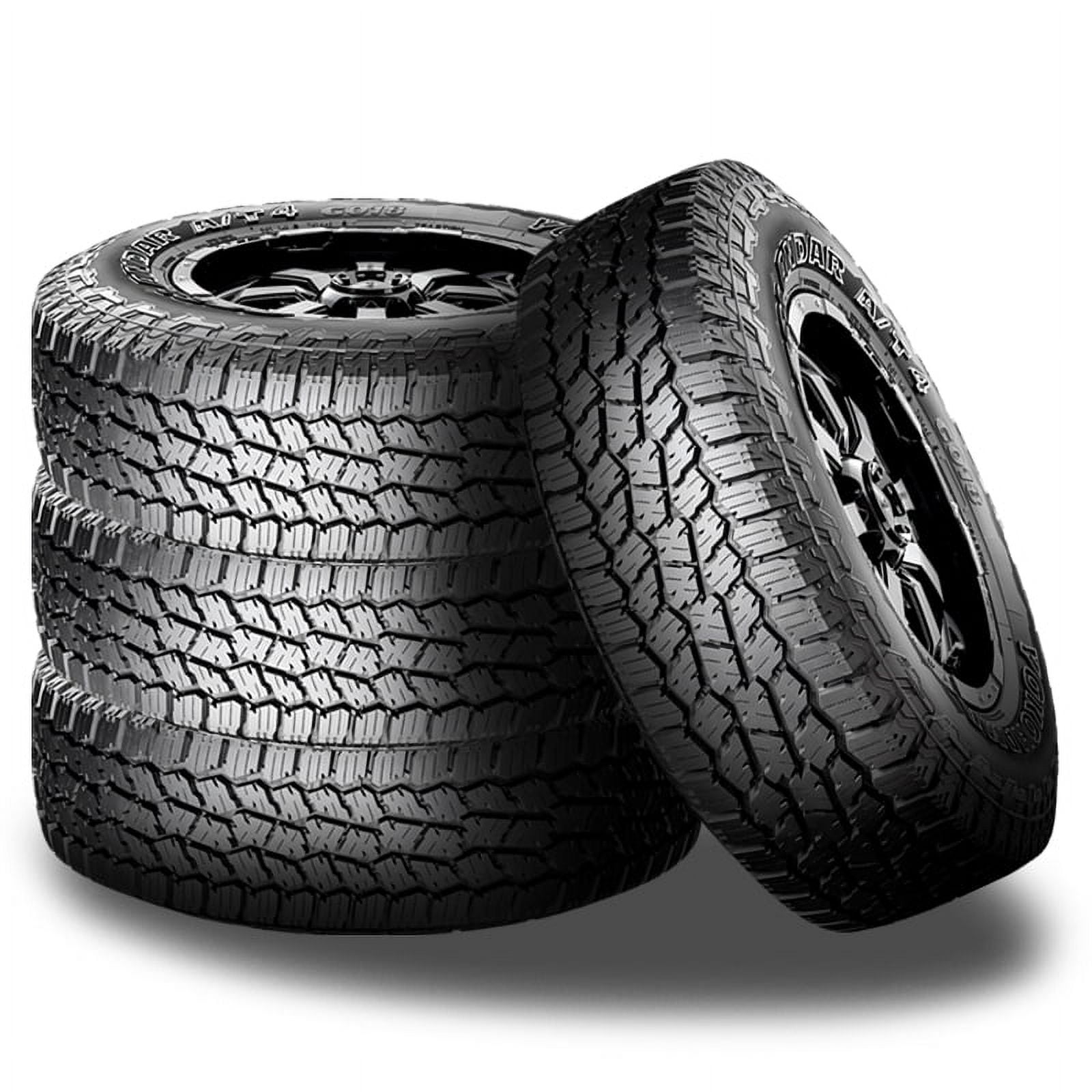 4 Yokohama Geolandar A/T4 G018 285/60R18 116H All Terrain 65K Mi Warranty 660AB 110101928 / 285 ...