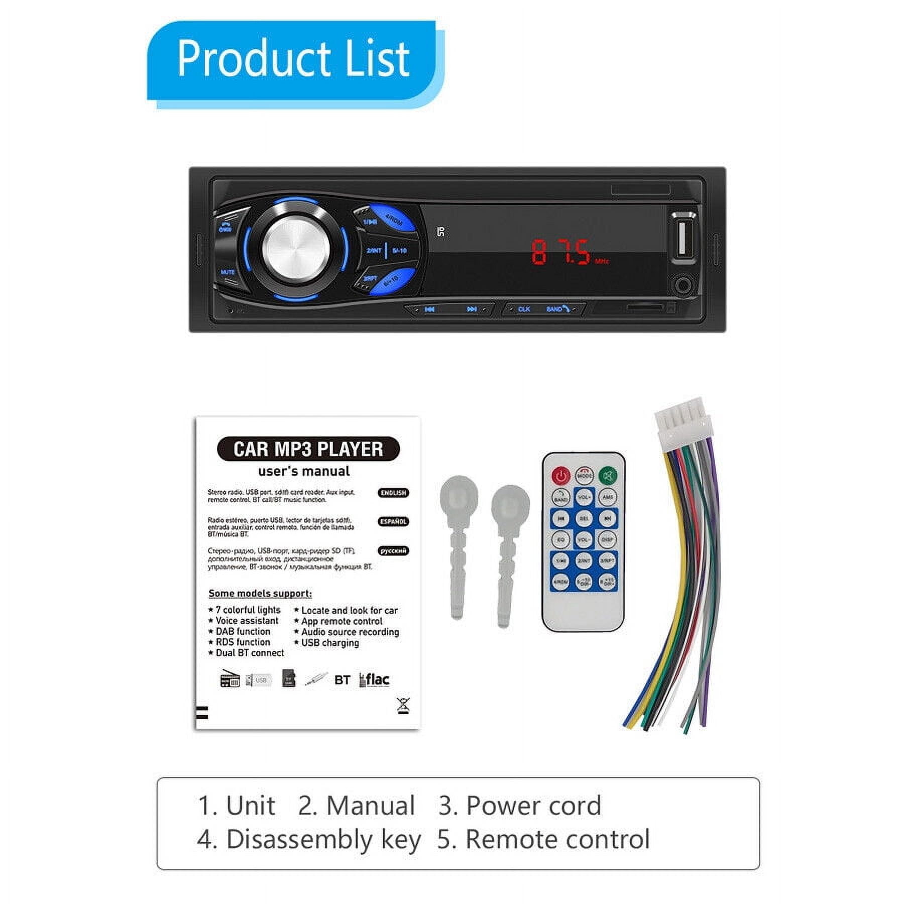 4-channel digital Bluetooth for Audi o USB FM WMA radio stereo MP3 ...