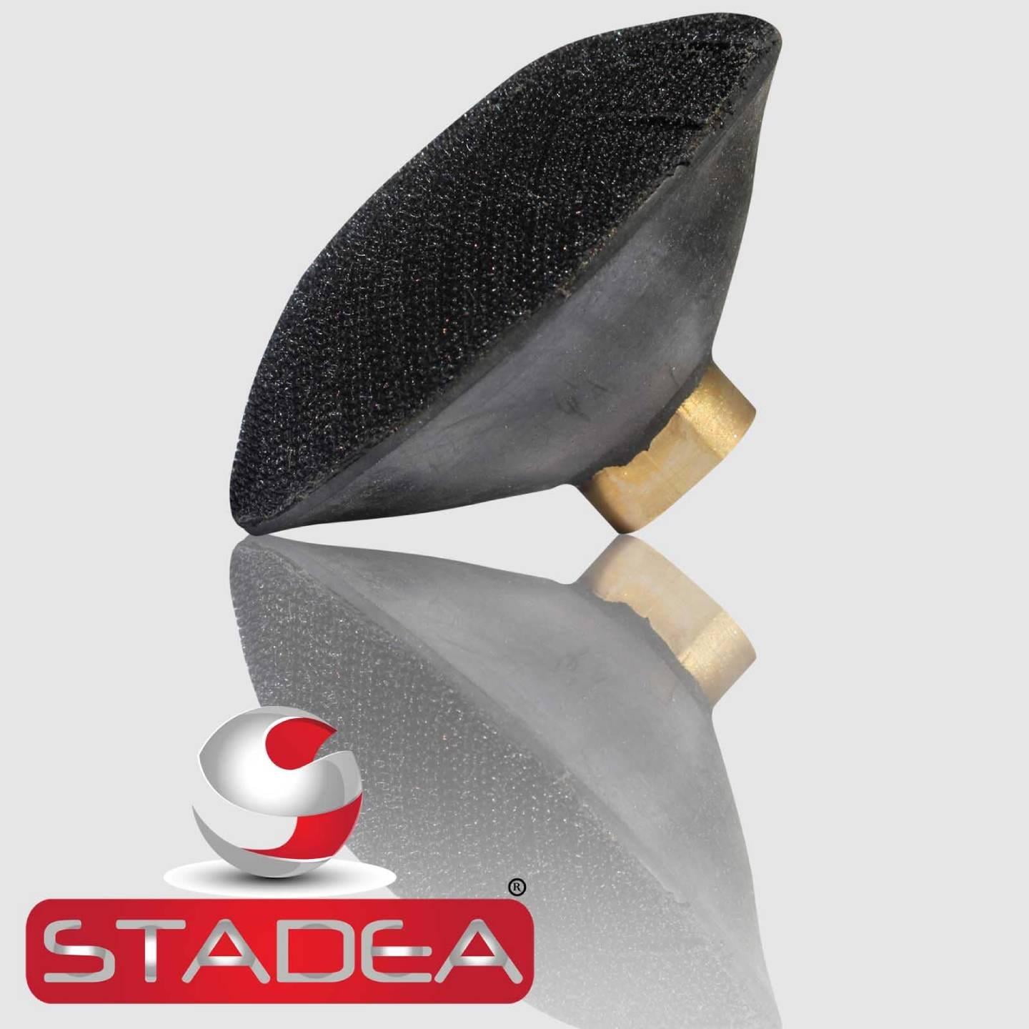 4" convex hook and loop backing pad - Rubber Backing Pads By STADEA ...