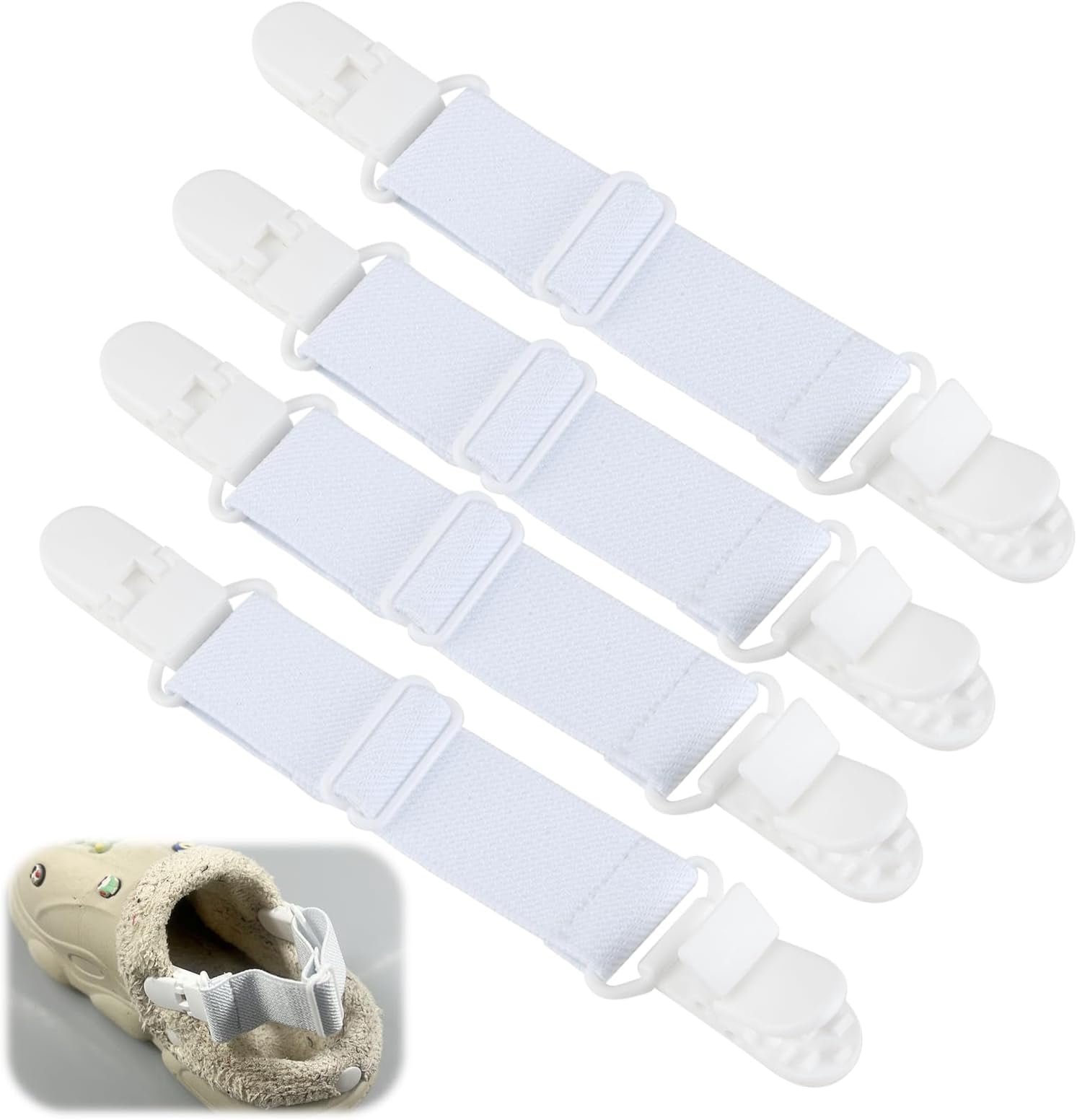 4 count Adjustable Boot Straps for Cowboy Boots, Elastic Boot Straps ...