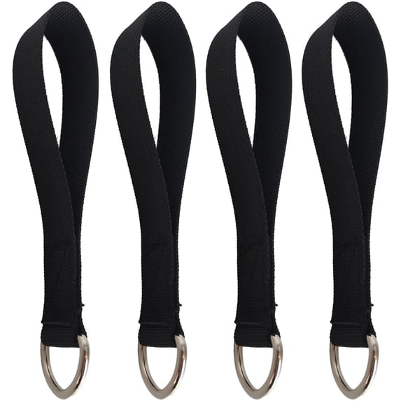 4 count Bar Attachment Straps for Gym , Exercise The , , Biceps, Upper ...