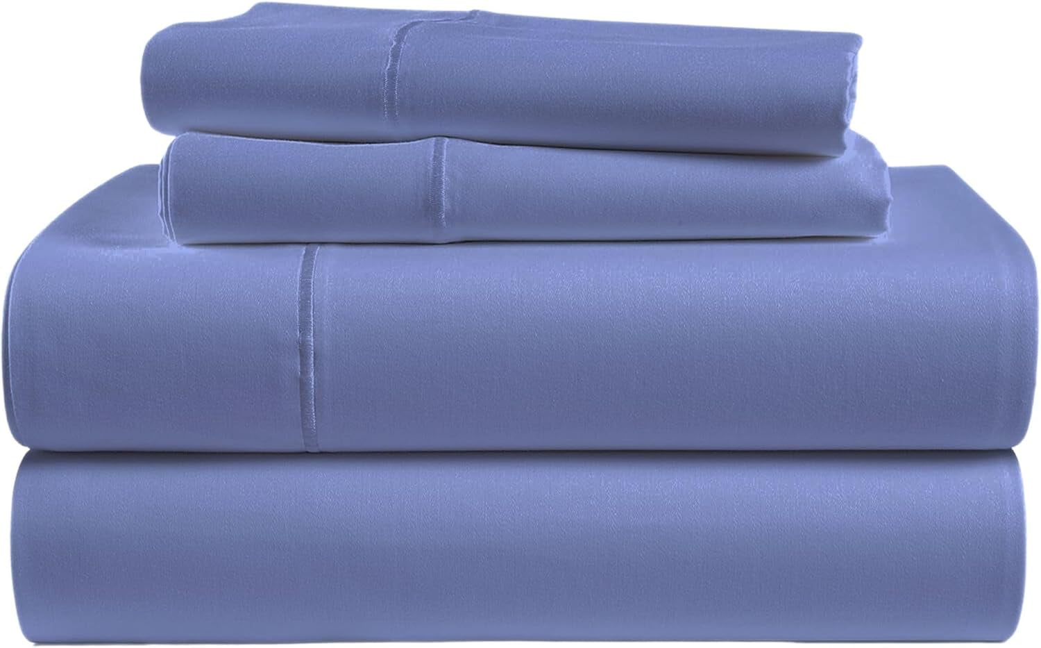 4 count Bed Sheet Set - Soft Sheets with 16" Deep Pockets - Bedding Sheets & Pillowcases, 400 TC ...