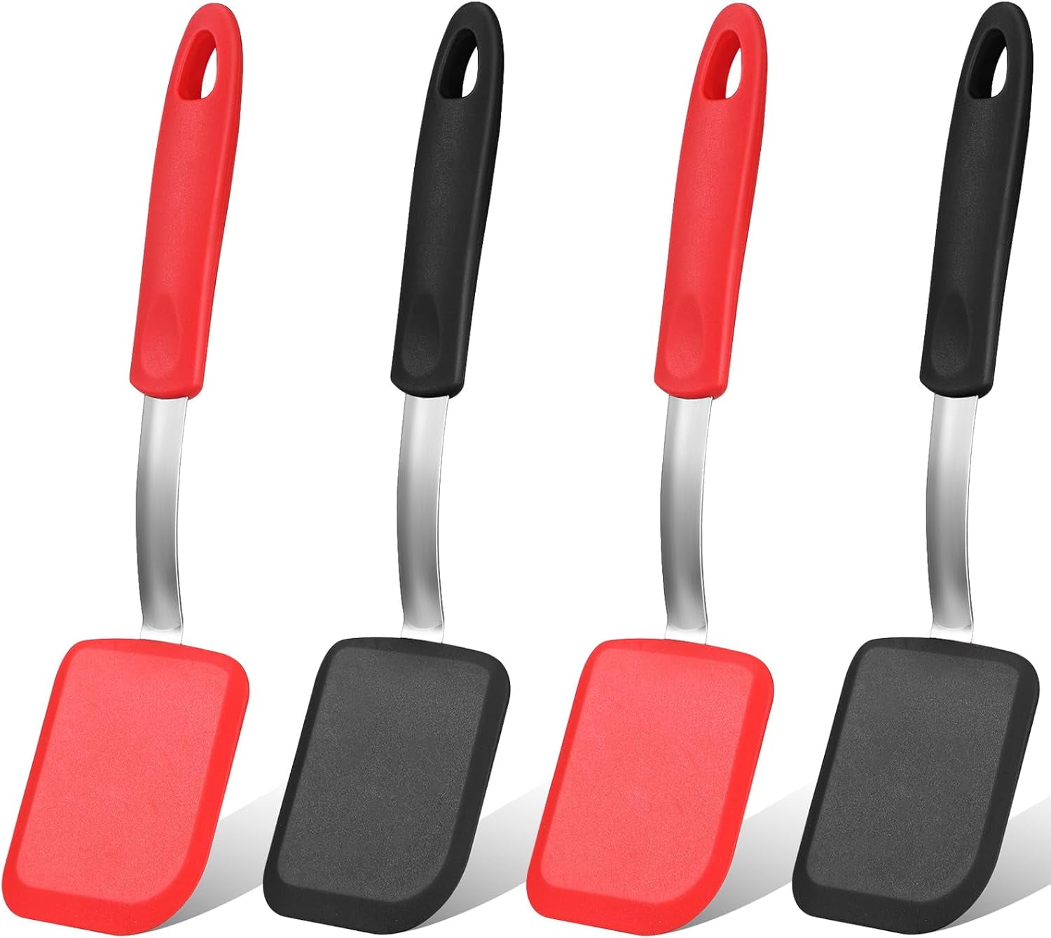 4 count Cookie Spatula Turner Mini Brownie Spatula Flexible Spatulas ...