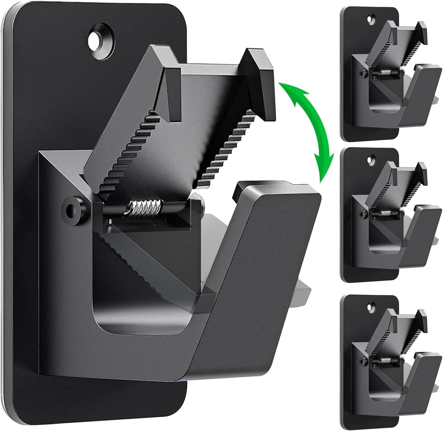 4 count Curtain Rod Brackets - 30LB Holders for Bathroom Kitchen ...