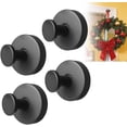 4 count Model No-Drill Suction Cup Hooks, Wreath Hangers for Front Door ...