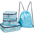 4 count Packing Cubes for Travel- Cute Capybara Lightweight, Durable ...