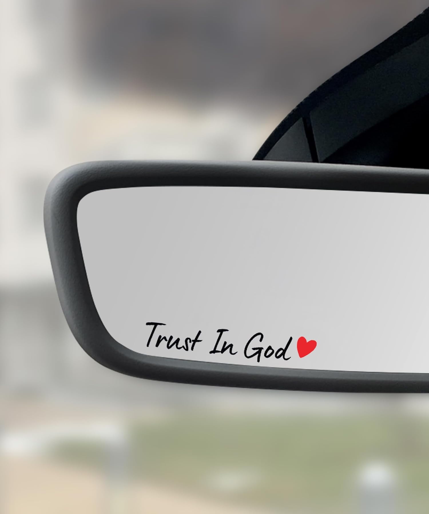 4 count Stickers, , Accessories Trust in God Rearview Mirror Sticker ...