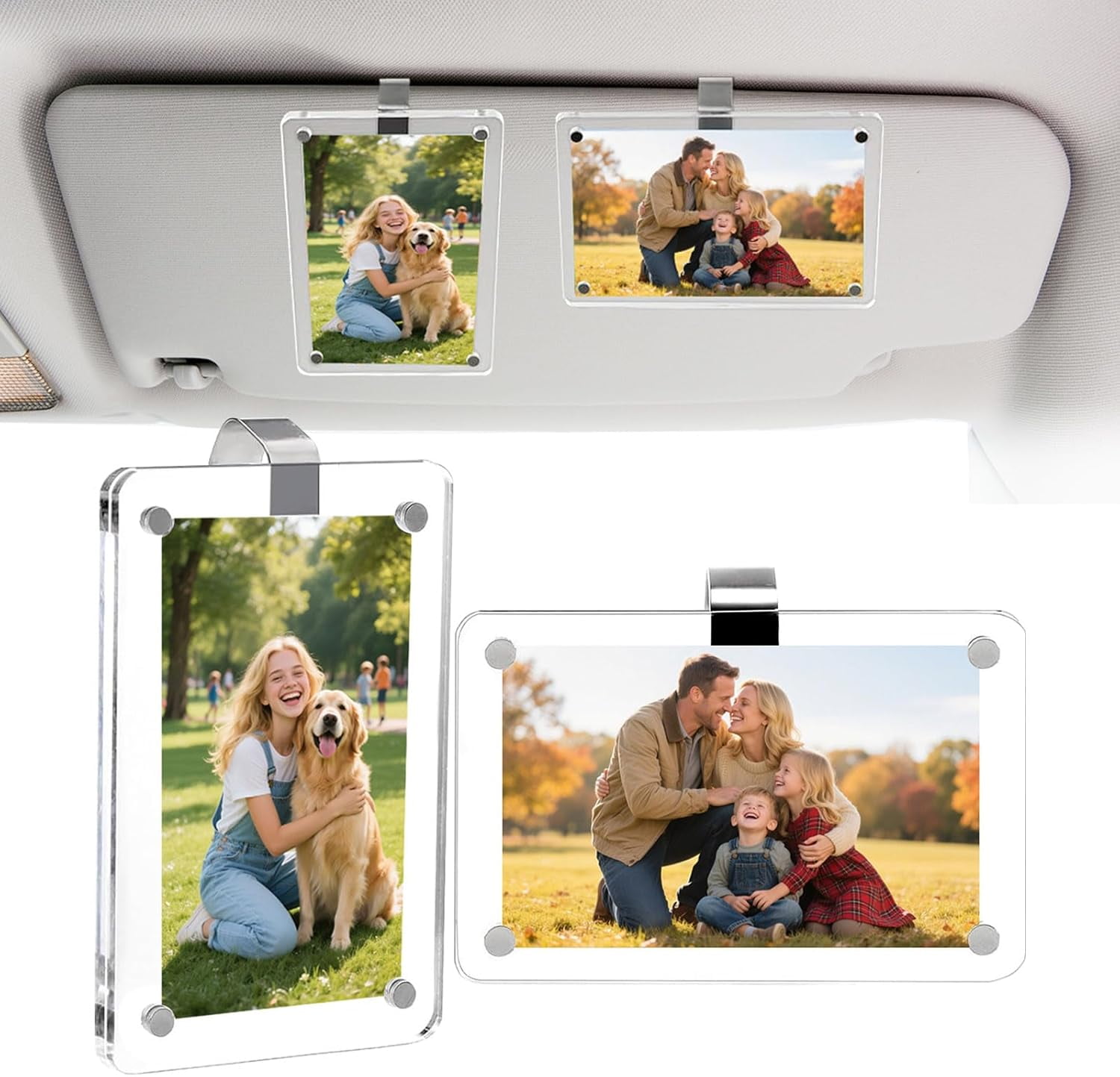 4 count Visor clips for , picture holder. picture frame for accessories ...