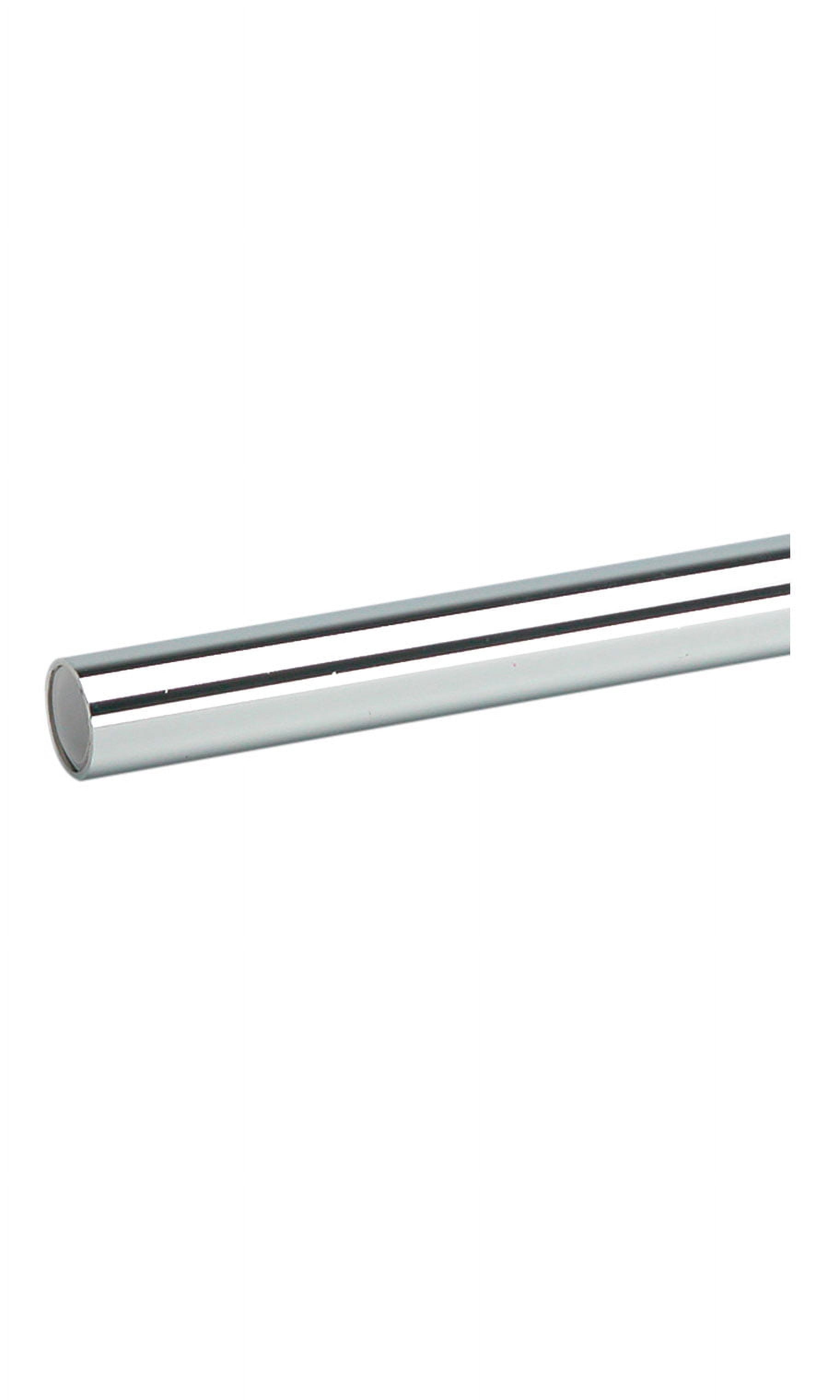 4 foot Round Chrome 1 ¼" Diameter Hangrail - Set of 2 - Walmart.com