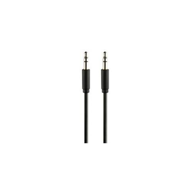 4 ft. 3.5 mm to 3.5 mm Auxiliary Cable Black - Walmart.com