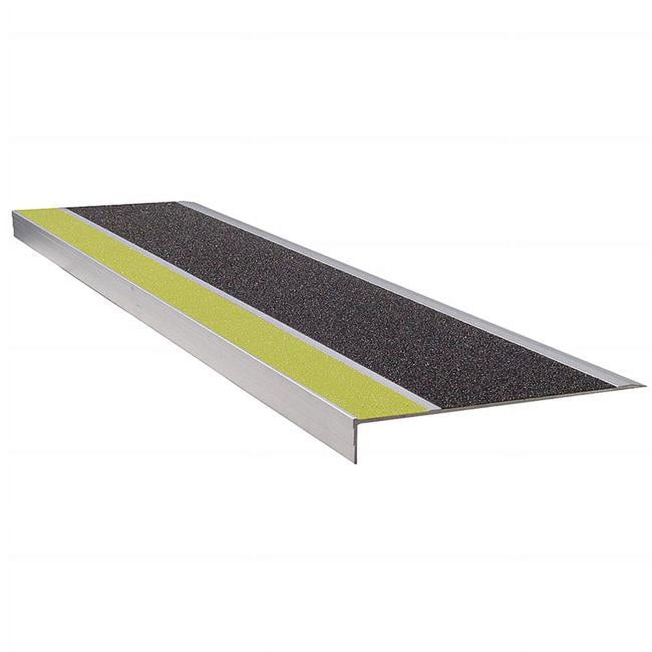 4 ft. Anti-Slip Stair Safety Treads 9 in. Deep x 6 in. Long, Yellow ...