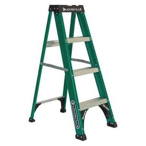4 ft Fiberglass Stepladder, 225 lb Capacity - Walmart.com