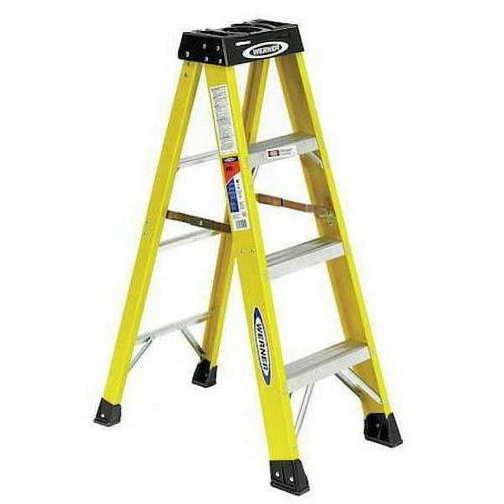 4 ft Fiberglass Stepladder, 300 lb Capacity - Walmart.com