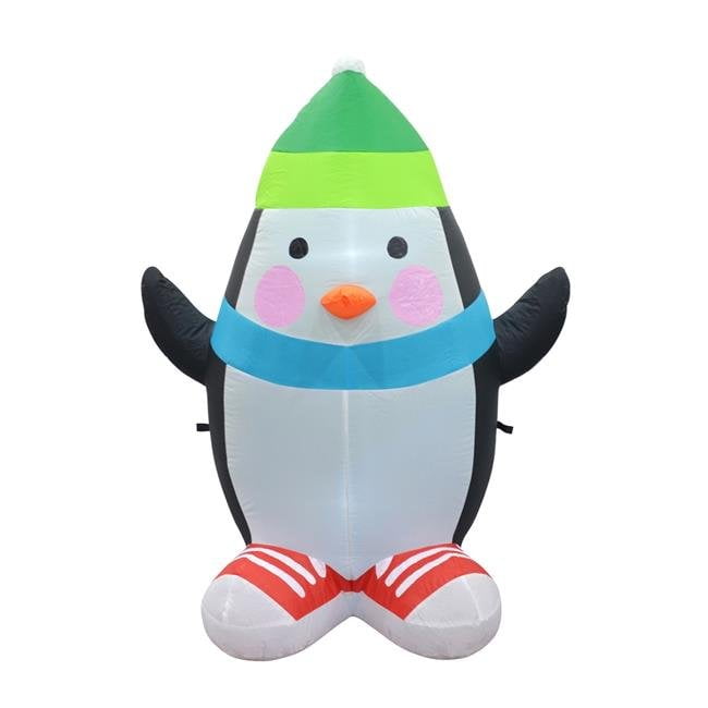 4 ft. Inflatable Penguin Christmas Decoration - Walmart.com