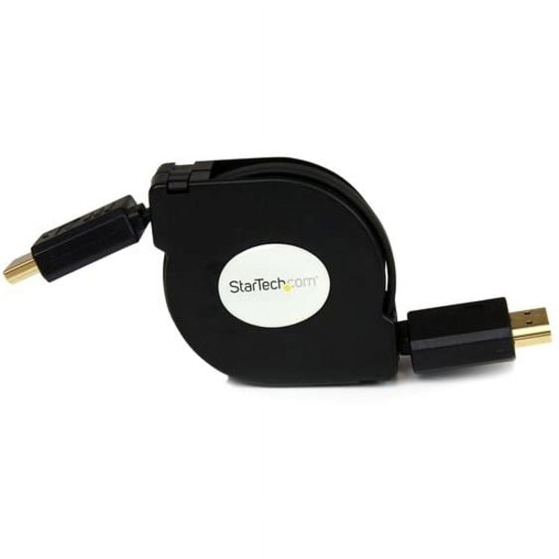 4 ft Retractable High Speed HDMI Cable with Ethernet - HDMI to HDMI ...