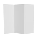 Free Shipping! Oriental Furniture 4 ft White Cardboard Folding Screen ...