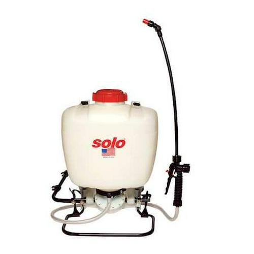 4 gal. Backpack Sprayer, Polyethylene Tank, Cone, Fan, Jet Spray ...
