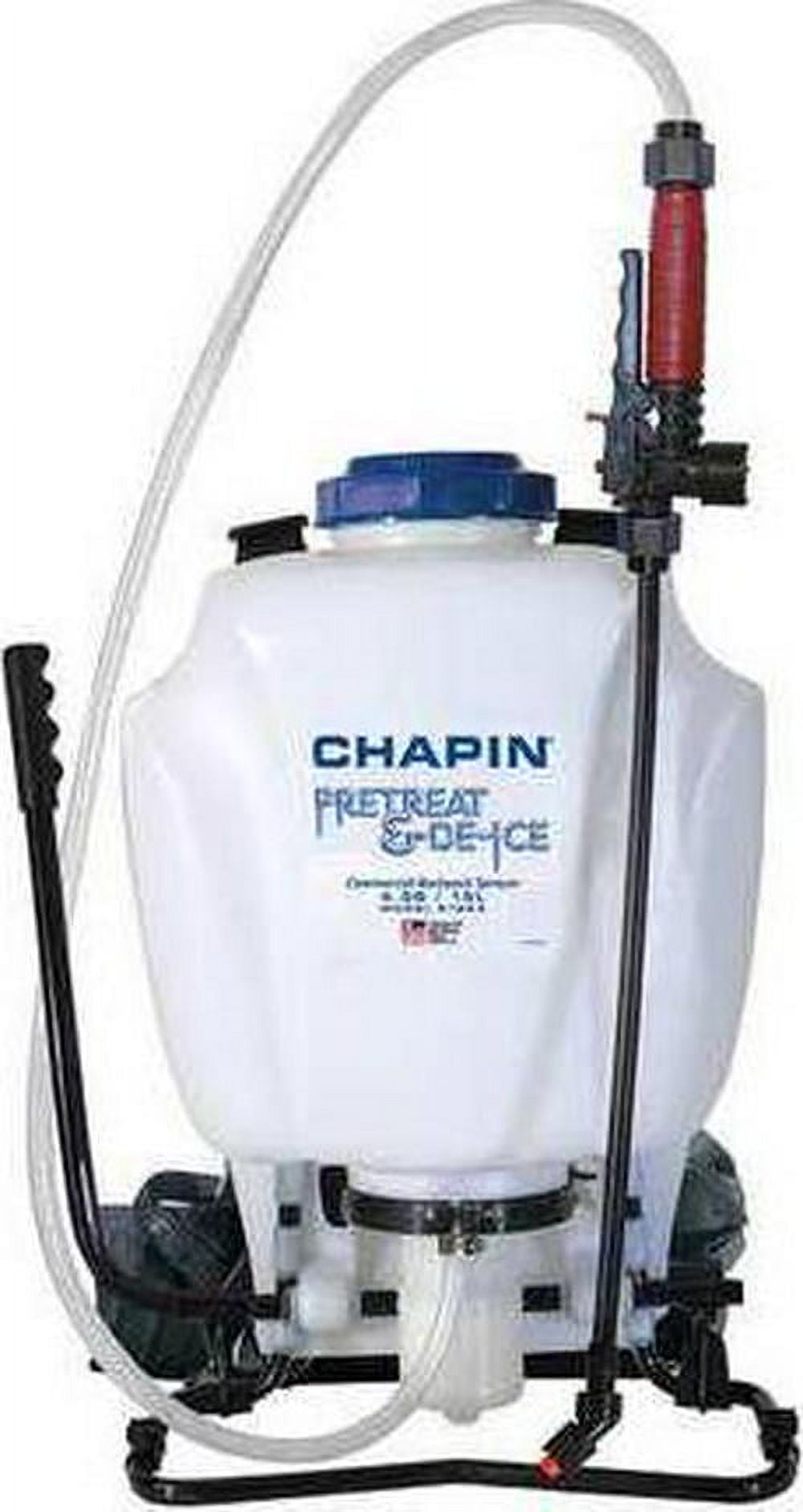 4 gal. Pre-Treat and Ice Melt Sprayer, Polyethylene Tank, Cone, Fan ...