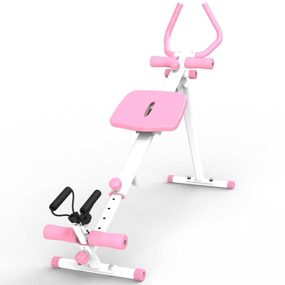 4-in-1 Ab Workout Exercise Equipment Rowing Machine Leg Press Machine ...