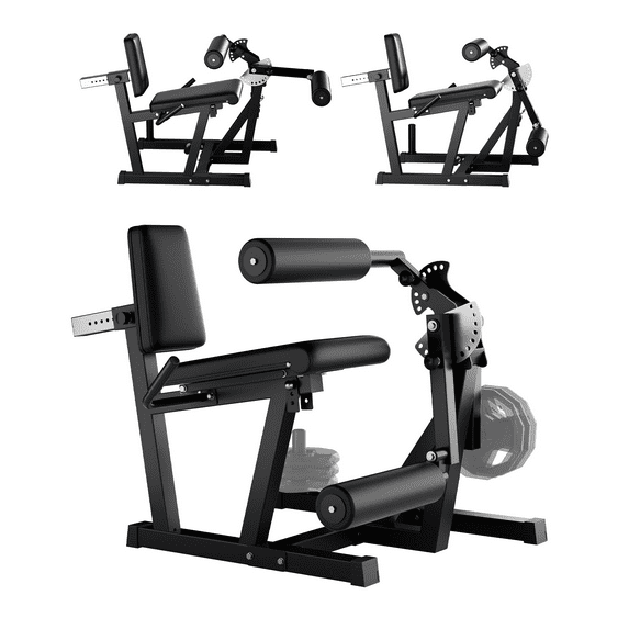 4-in-1 Adjustable Leg Extension Curl Machine - 700Lbs Capacity Leg ...