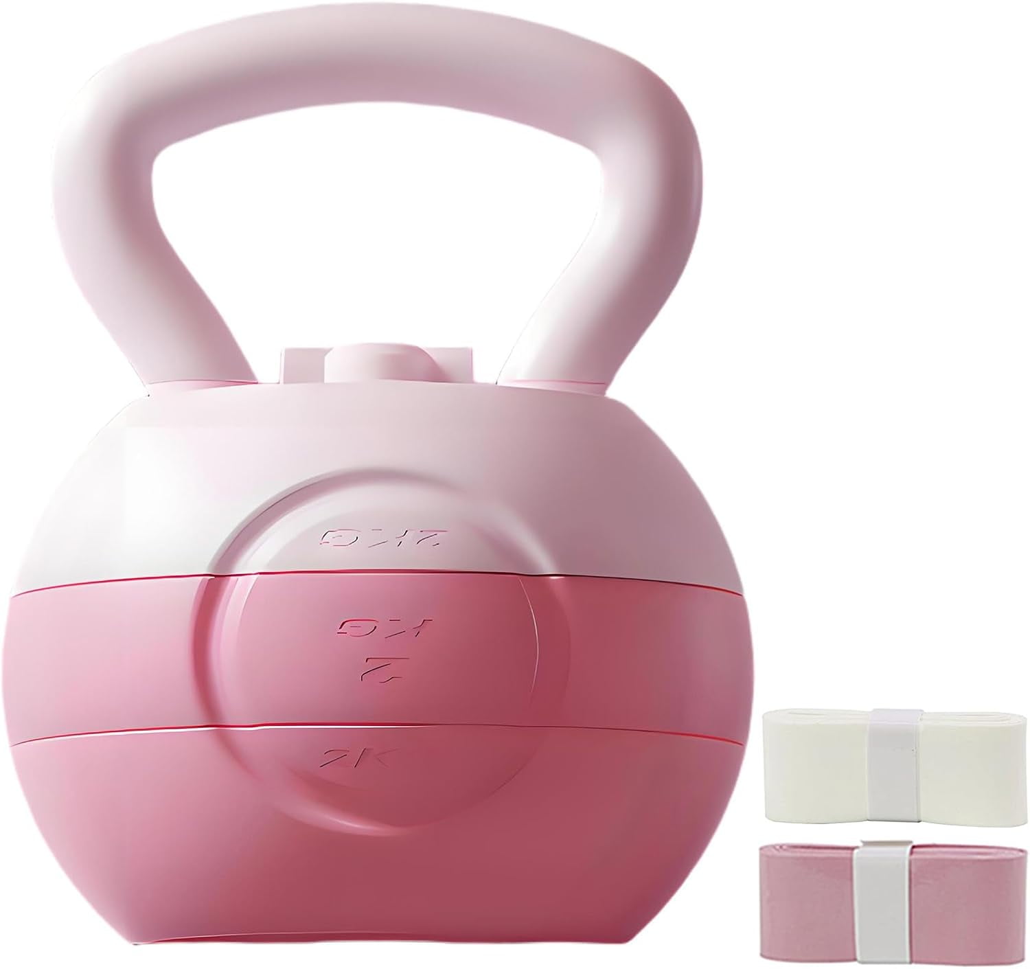 4-in-1 Adjustable Water-Filled Kettlebells Set – 4/8/12/18LB, Dual Use ...