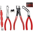 4-in-1 Automotive Clip Pliers Set, Electrical Disconnect & Connector ...