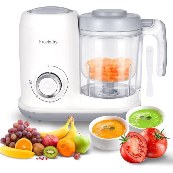 4 in 1 Baby Food Maker, One Step Processor,Puree Blender Grinder Mills ...