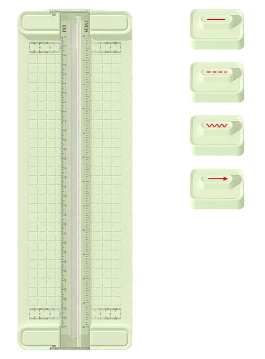 4-in-1 Bidirectional Paper Cutter, Mini Paper Cutter Slider, Small ...