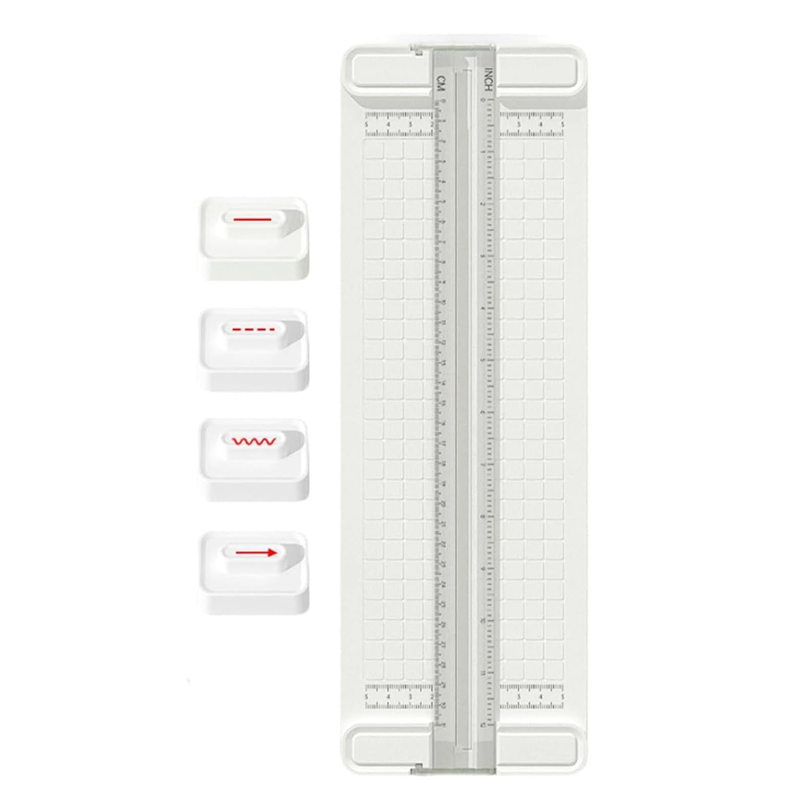 4-in-1 Bidirectional Paper Cutter, Portable Paper Photo Trimme, Paper ...