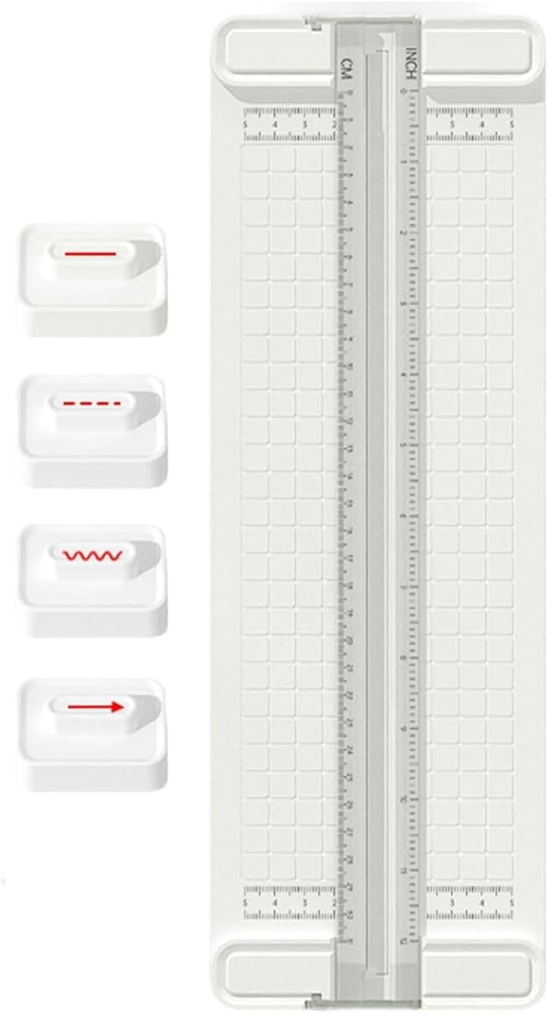4-in-1 Bidirectional Paper Cutter, Portable Paper Photo Trimme, Paper ...