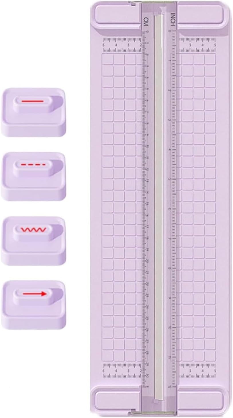 4-in-1 Bidirectional Paper Cutter, Portable Paper Photo Trimme, Paper ...