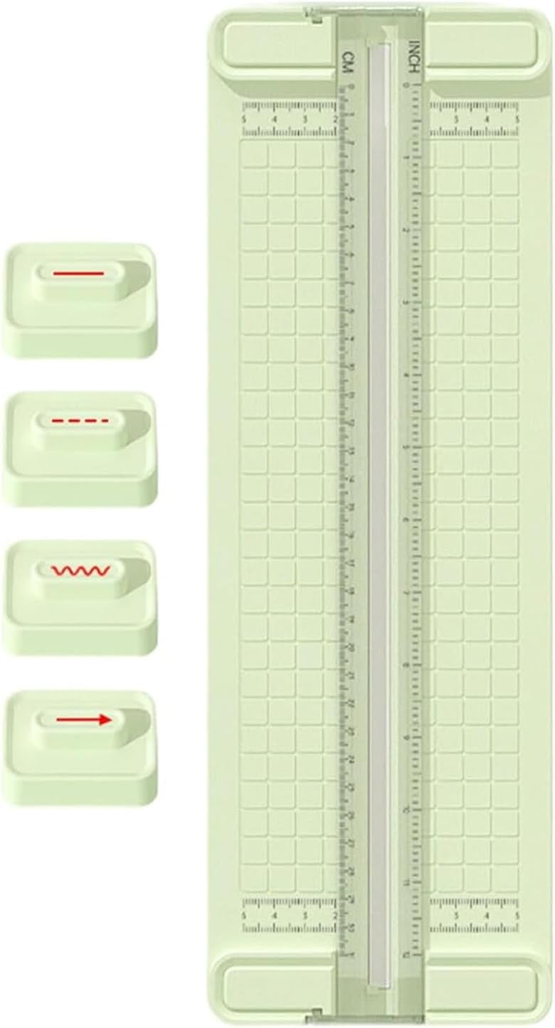 4-in-1 Bidirectional Paper Cutter, Portable Paper Photo Trimme, Paper ...