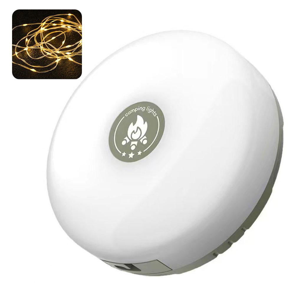4 in 1 Camp Light, 8m Outdoor Retractable String Lights Camping O0S6 ...