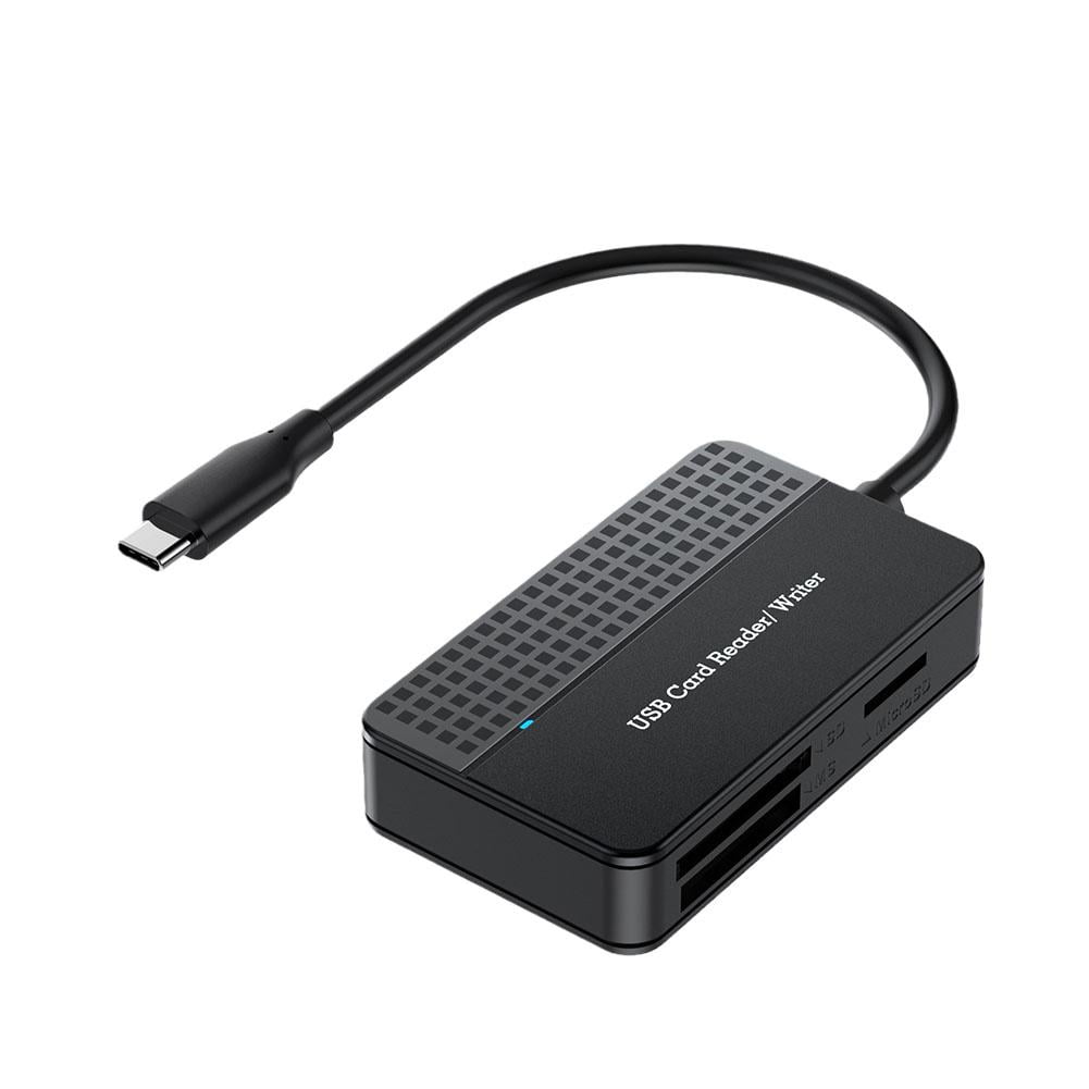 4 in 1 Card Reader USB 3.0/-C to TF CF MS Compact Flash Card Adapter νι ...