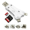 4-in-1 iFlash Drive USB External Memory Transfer Adapter, Portable ...